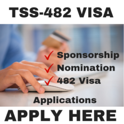 TSS Visa 482 - SPONSOR CONNECT nomination and visa applications